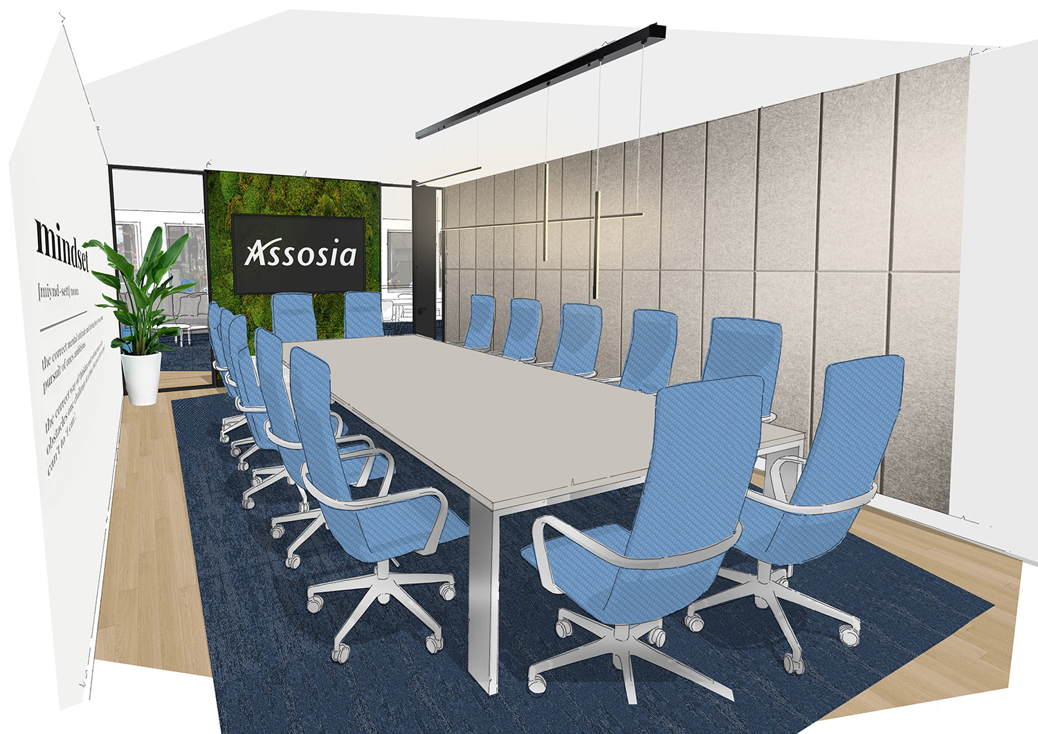 Assosia | Brentwood | SPACIO | Office Design & Build